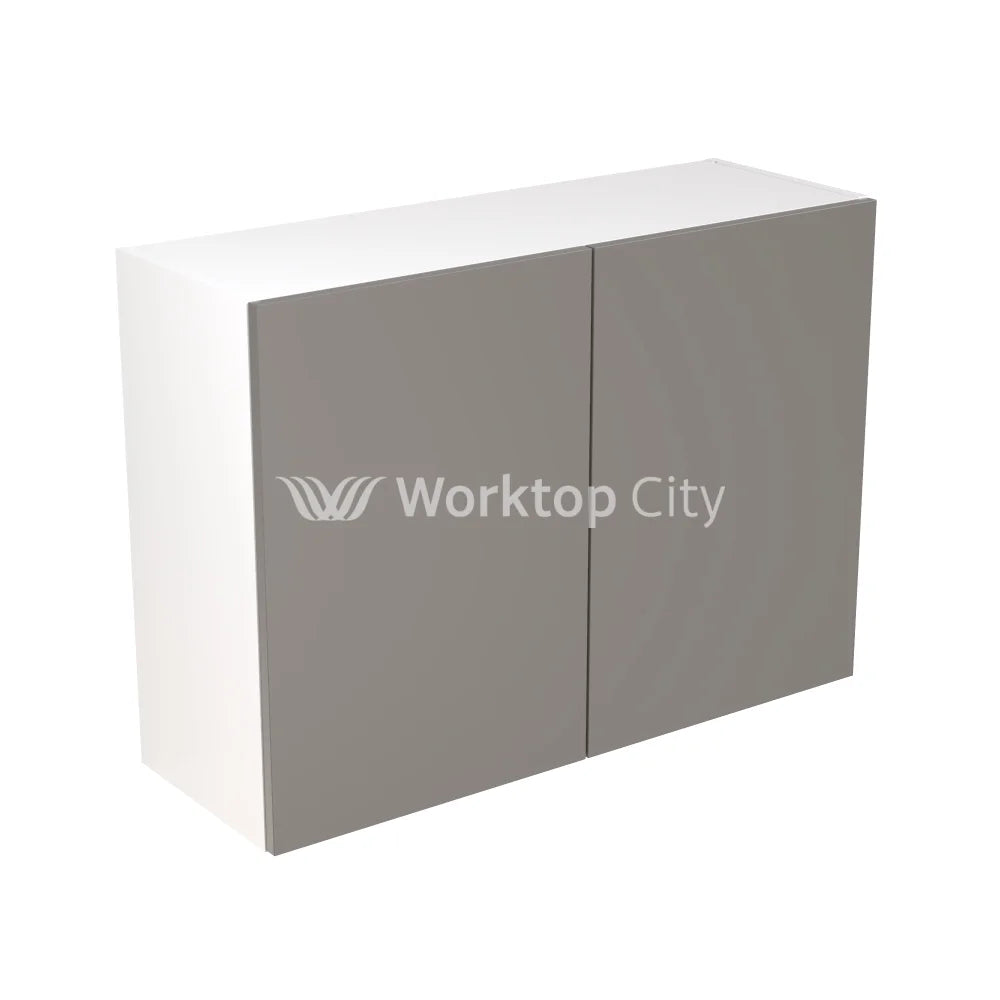 KITCHEN KIT FLATPACK SLAB ULTRA MATT DUST GREY 1000 WALL UNIT – Worktop City