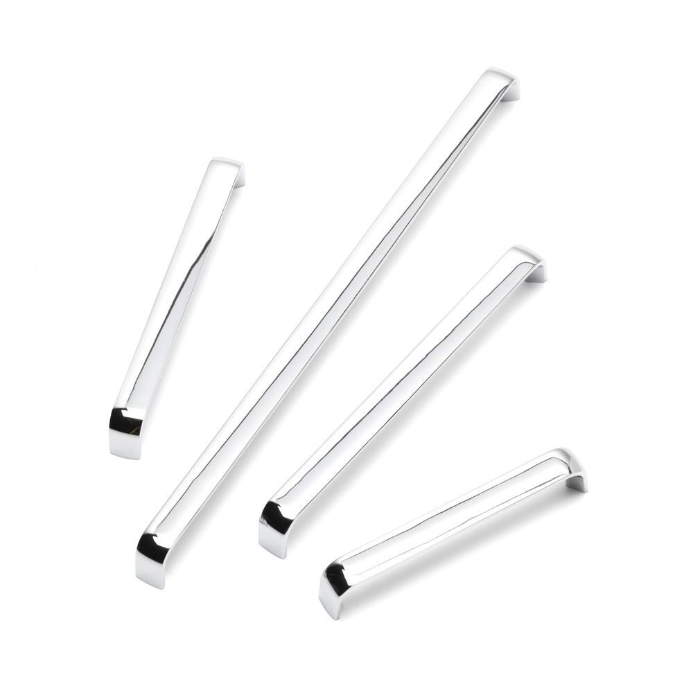 Camden D Kitchen/Bedroom Door Handle Chrome (Various Sizes) – Worktop City