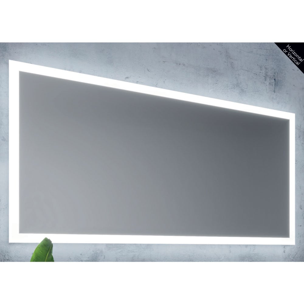 Astini Noah Mirror with LED Edge 1200x600mm – Worktop City