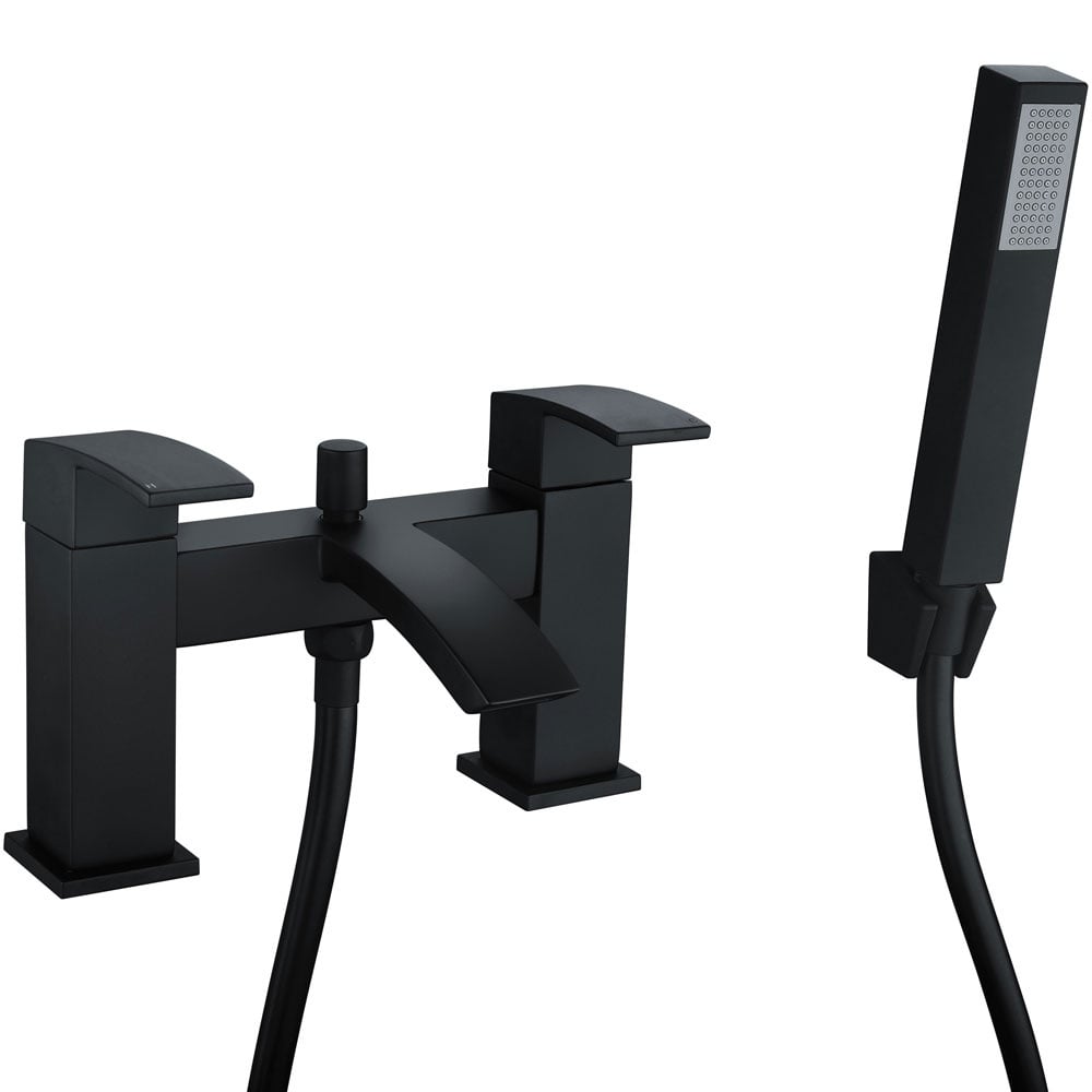 Astini Brecon Orca Black Bathroom Bath Shower Mixer Tap TIS5058 ...