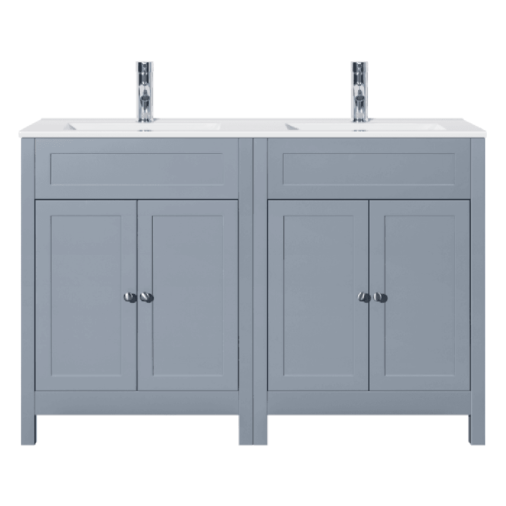 Astini Turin 1200 Twin Ceramic Basin – Worktop City