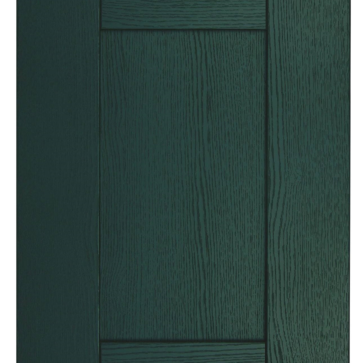 Buckingham Wood Grain Shaker Fir Green- Replacement Kitchen Doors (End ...