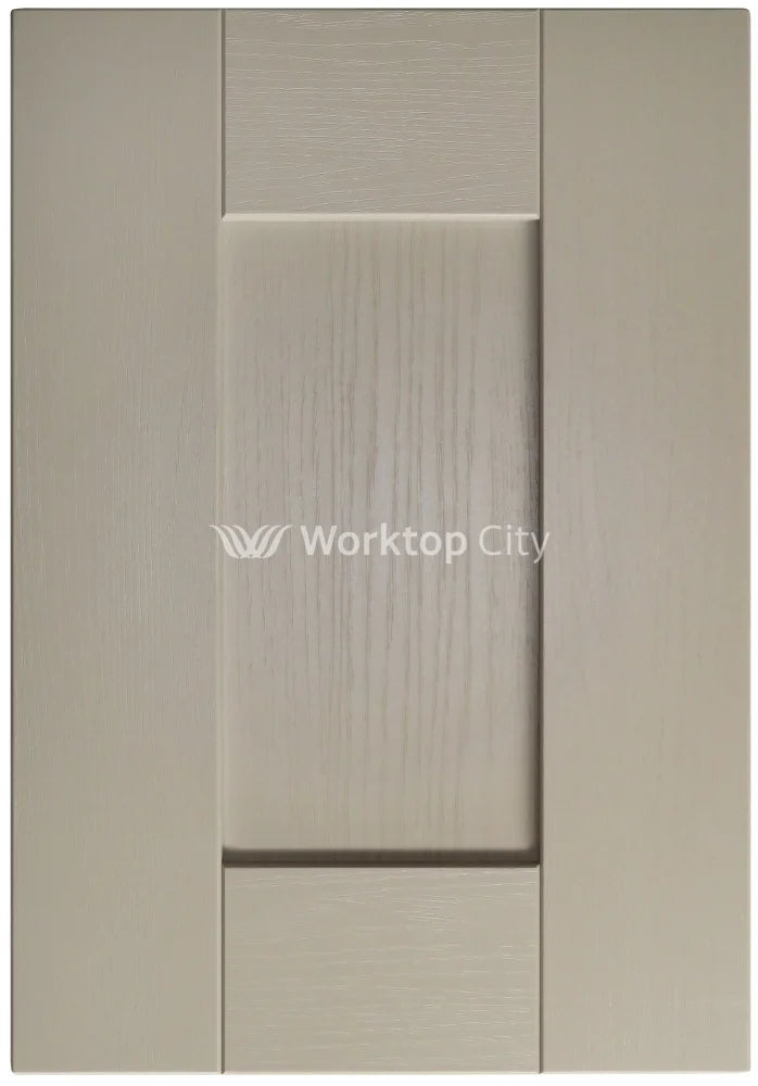 Buckingham Wood Grain Shaker Stone Grey Kitchen Doors – Worktop City