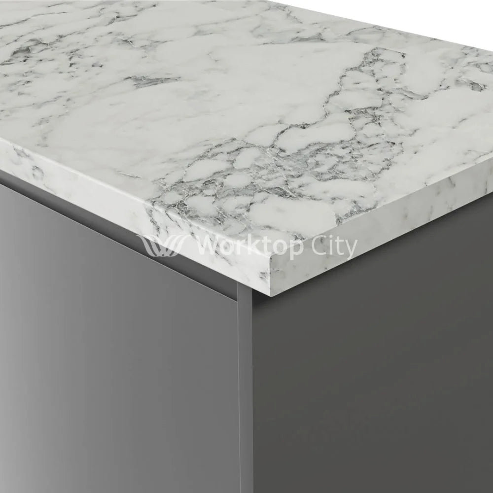 Wilsonart Turin Marble Postformed Edge Kitchen Worktops (Extramatt Fin ...