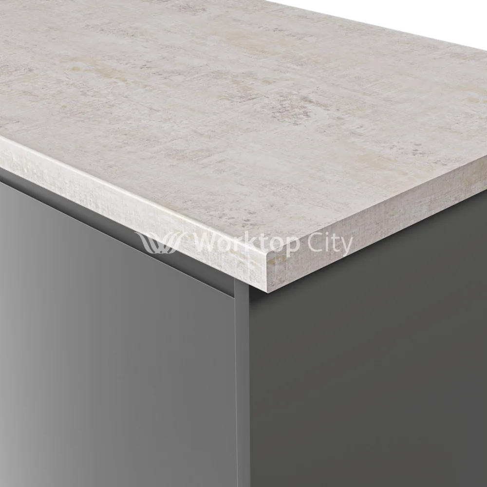 Wilsonart Woodstone Blanc Postformed Edge Kitchen Worktops (Roche Fini ...