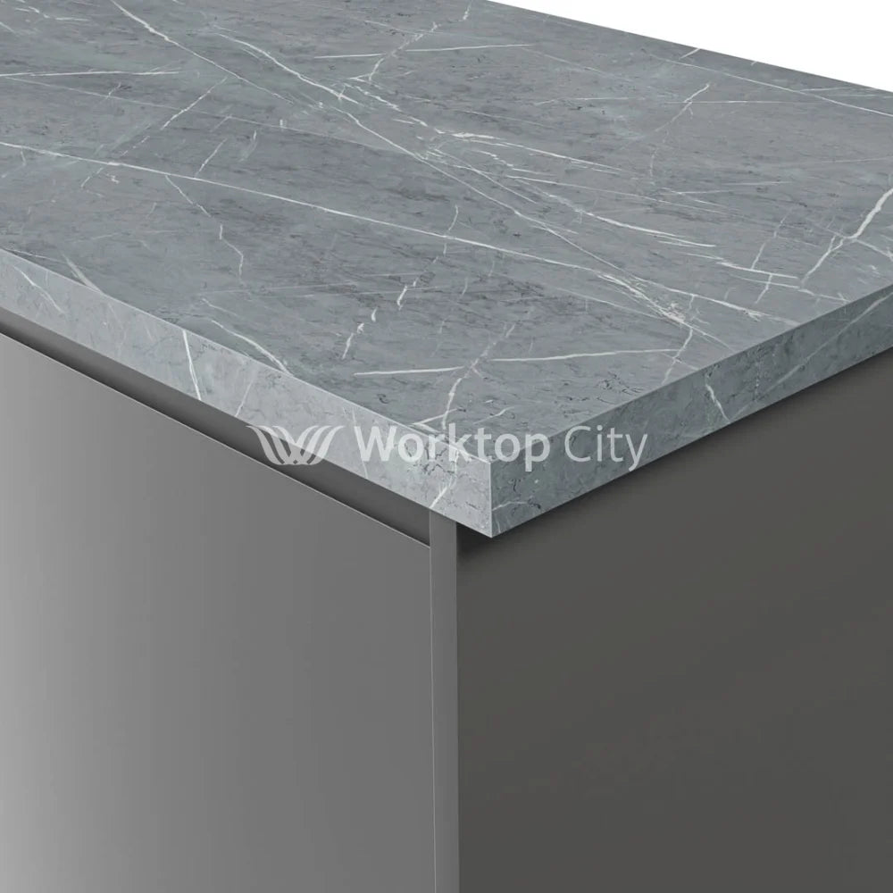 Castle Marble Matt Texture TopShape Kitchen Worktop – Worktop City