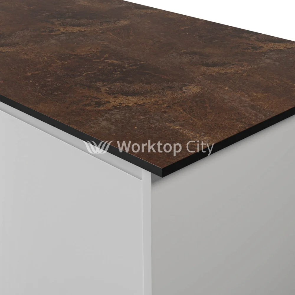 Duropal Compact Worktop Ceramic Rust Black Core – Worktop City
