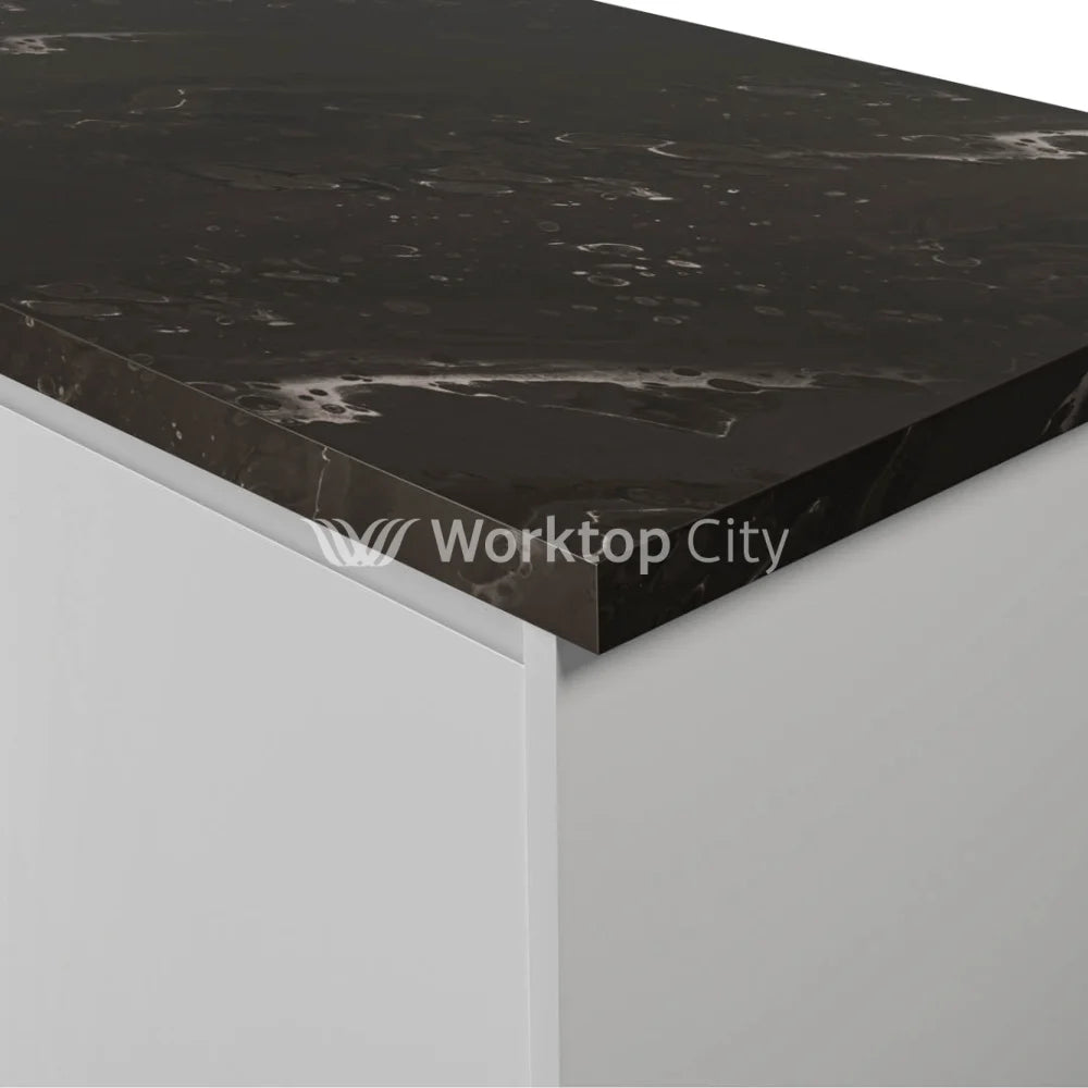 Formica Axiom PP5015 Black Painted Marble Laminate Kitchen Worktops ...
