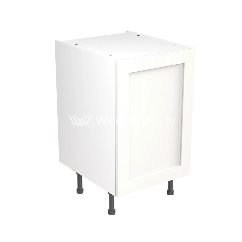 KITCHEN KIT FLATPACK SHAKER ULTRA MATT WHITE 500 BASE UNIT – Worktop City