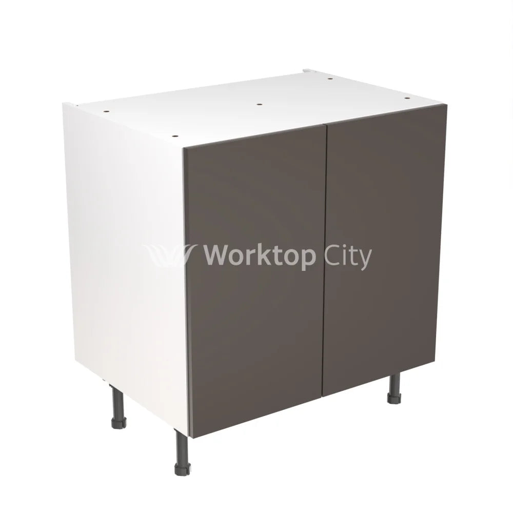 KITCHEN KIT FLATPACK SLAB SUPER GLOSS GRAPHITE 800 BASE UNIT – Worktop City