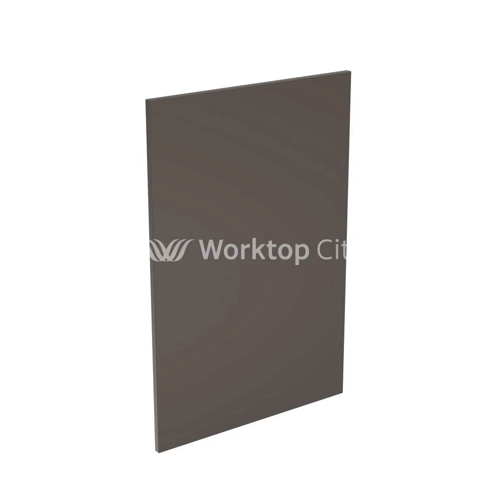 KITCHEN KIT FLATPACK SLAB ULTRA MATT GRAPHITE 600 PANEL BASE END ...