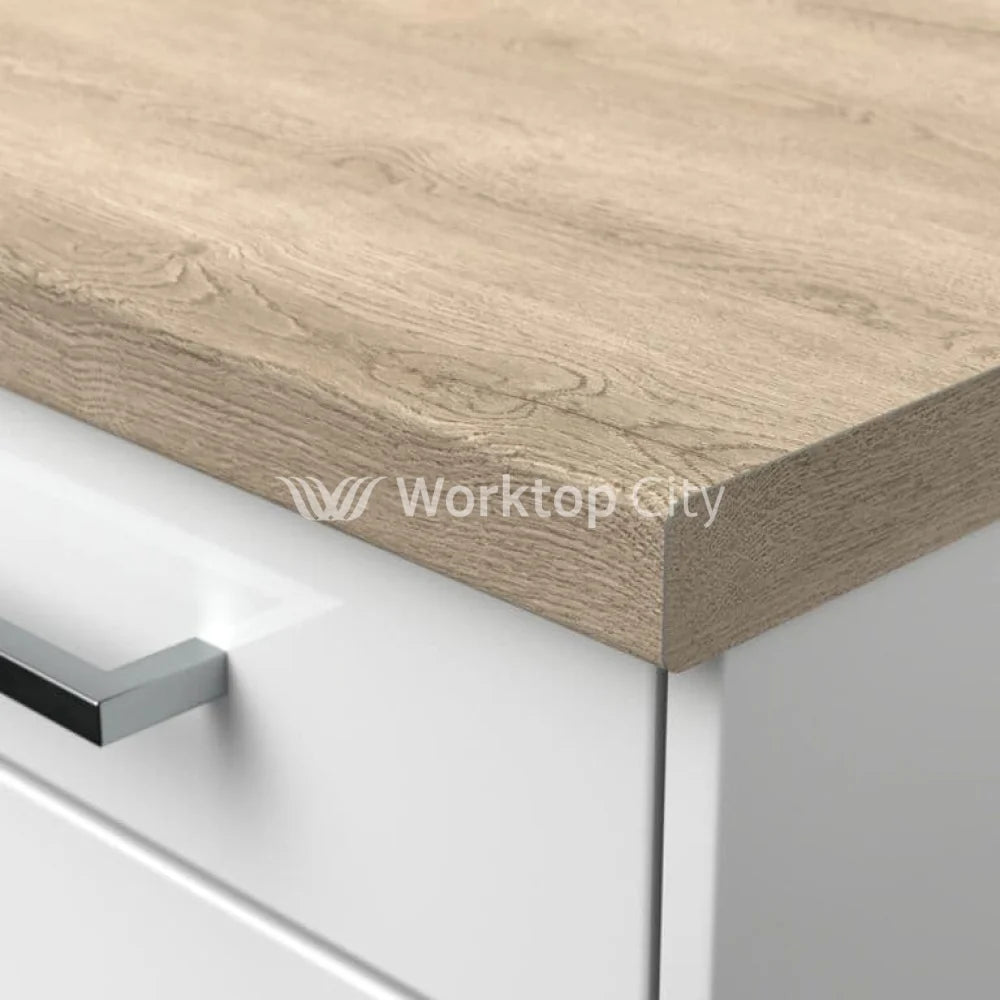 Senses Laminate Kitchen Worktops Caledonian Grey Oak Round (Postformed ...