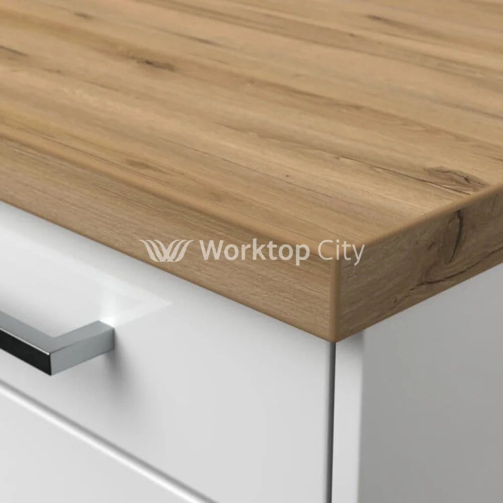 Senses Laminate Kitchen Worktops Pembrey Oak Square Edge Kavir Matt Fi ...