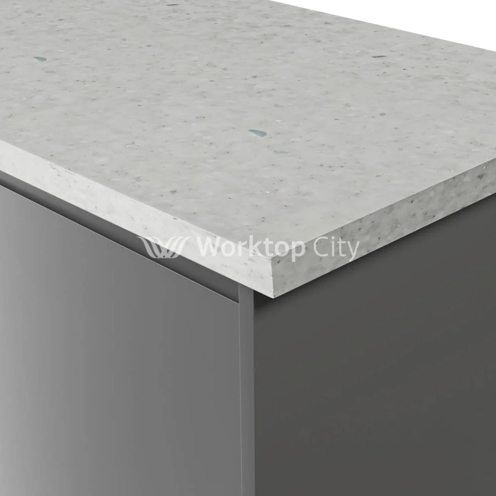 Spectra Andromeda Cloud Square Edged Laminate Kitchen Worktops - Quart ...