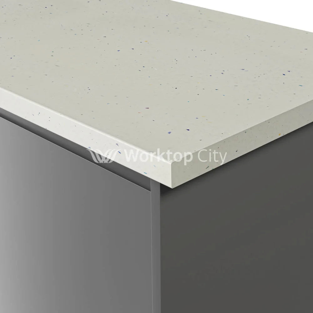 Spectra Andromeda Ice Postformed Laminate Kitchen Worktops - Quartz Fi ...