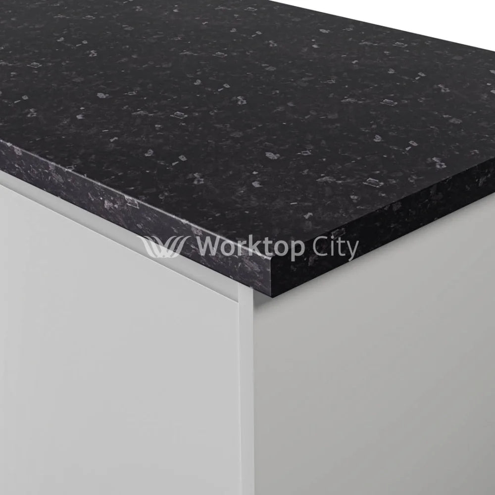 Spectra Black Slate Postformed Laminate Kitchen Worktops - Satin Finis – Worktop City