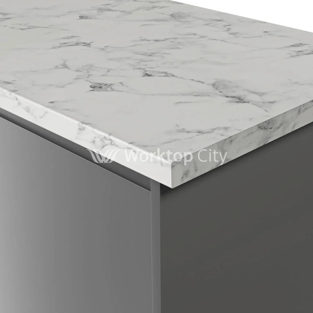 Spectra Carrera Marble Postformed Laminate Kitchen Worktops - Matt Fin ...