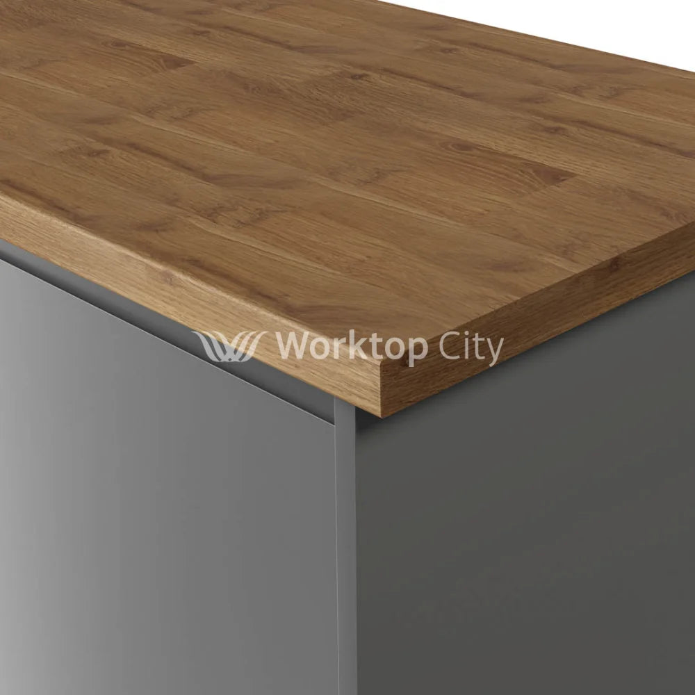 Spectra Colmar Oak Postformed Laminate Kitchen Worktops - Wood Finish ...