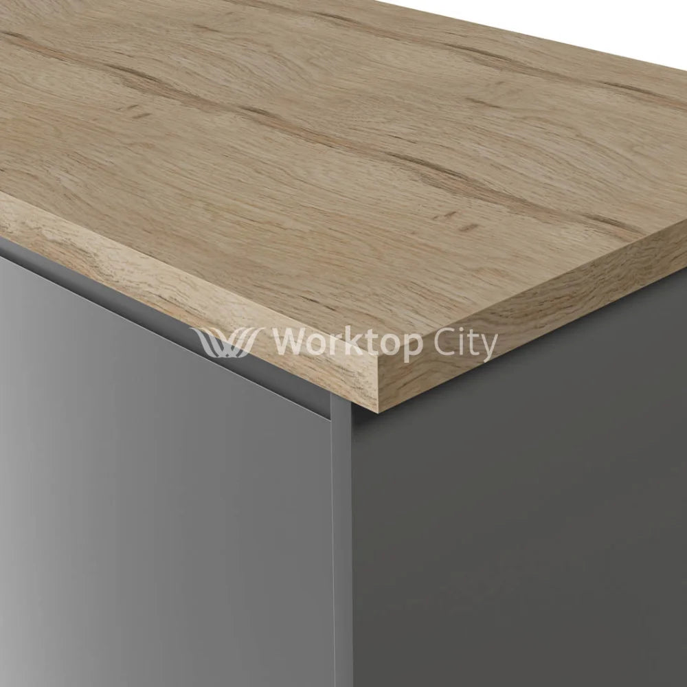 Spectra Cotswold Oak Square Edged Laminate Kitchen Worktops - Wood Tex ...