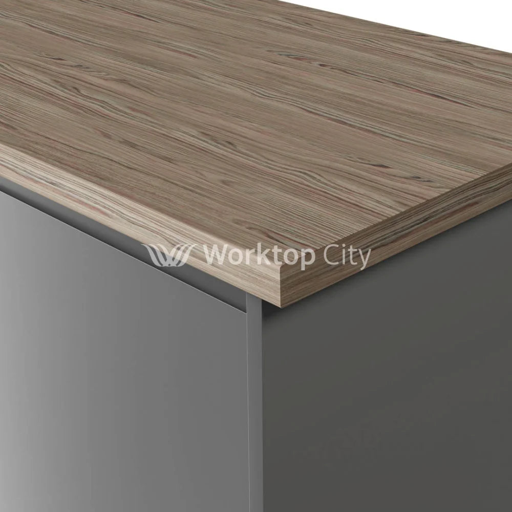 Spectra Cypress Cinnamon Postformed Laminate Kitchen Worktops - Wood F ...
