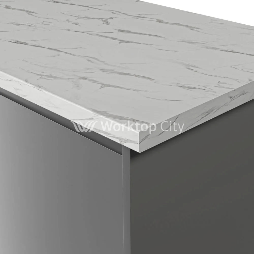 Spectra Tuscany Marble Postformed Laminate Kitchen Worktops - Matt Fin ...