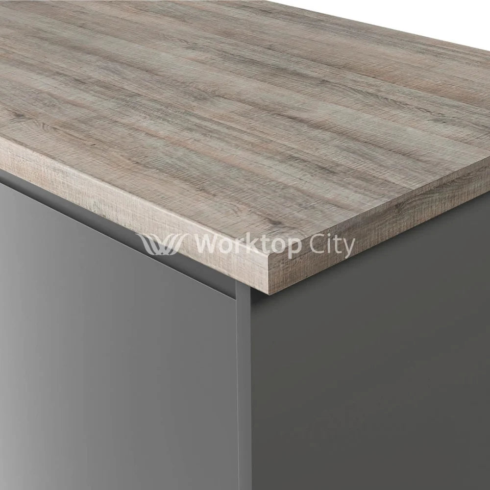 Spectra Warm Grey Oak Postformed Laminate Worktops – Worktop City