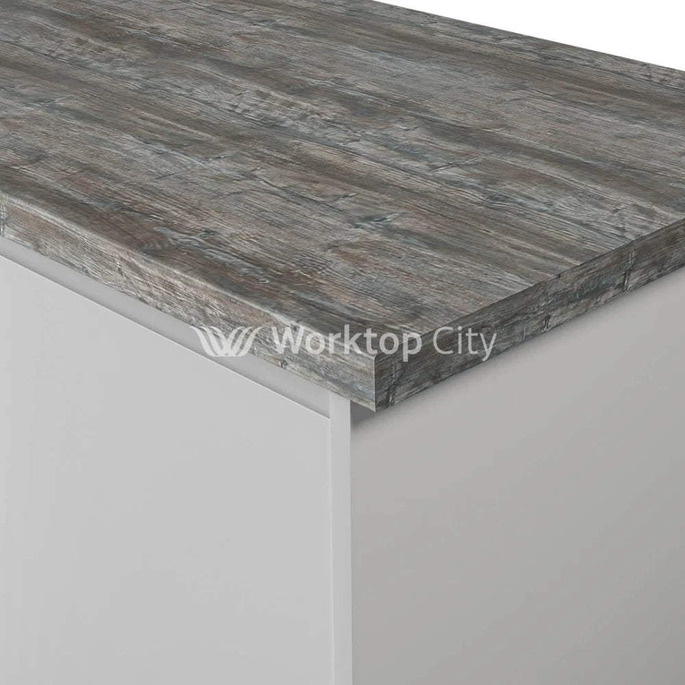 Spectra Weathered Pine Postformed Laminate Kitchen Worktops - Wood Fin ...