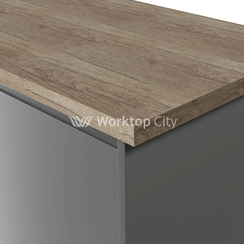 Spectra Wild Rustic Oak Square Edged Laminate Kitchen Worktops - Wood ...