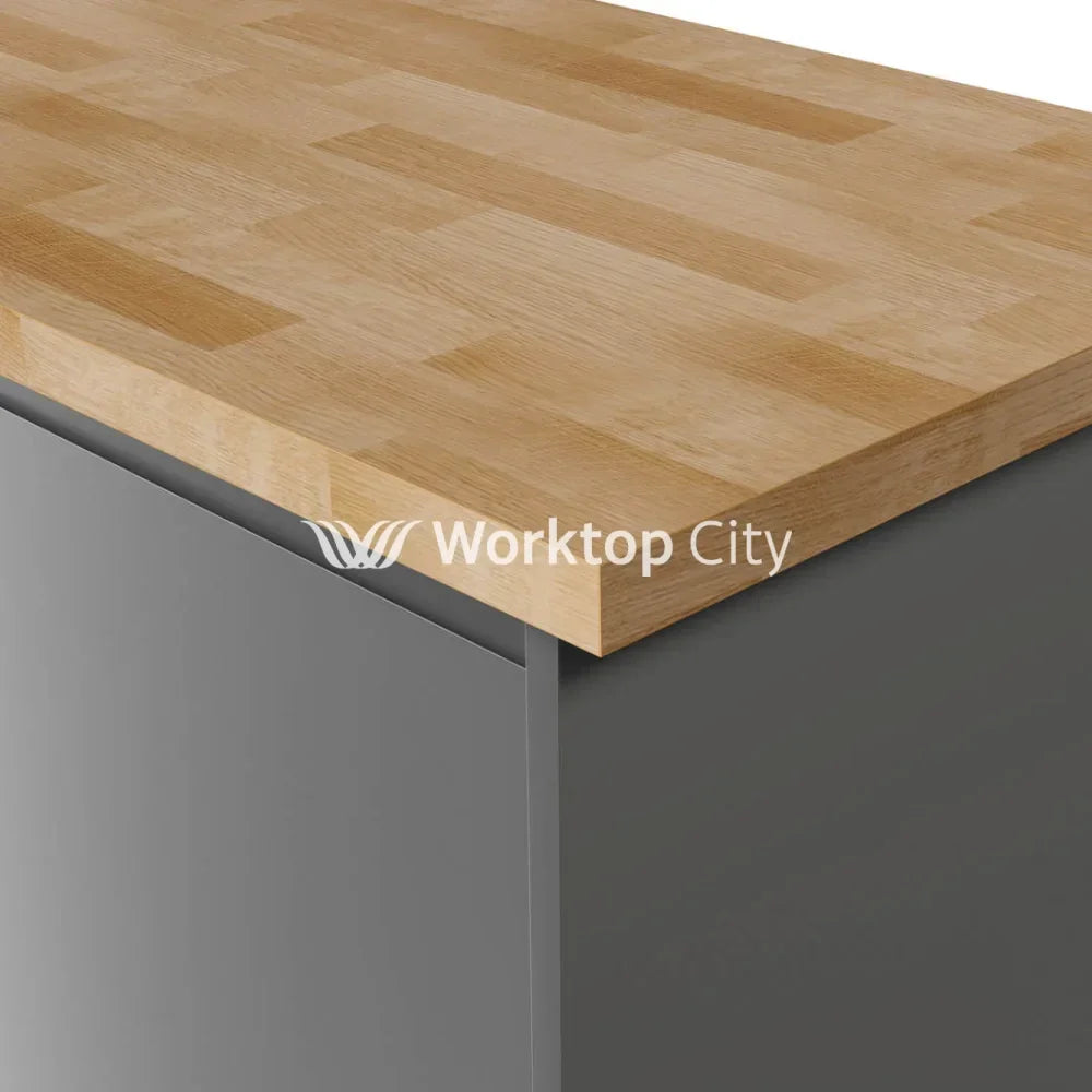 WTC Elegance Solid Prime Oak Upstand For Kitchens – Worktop City
