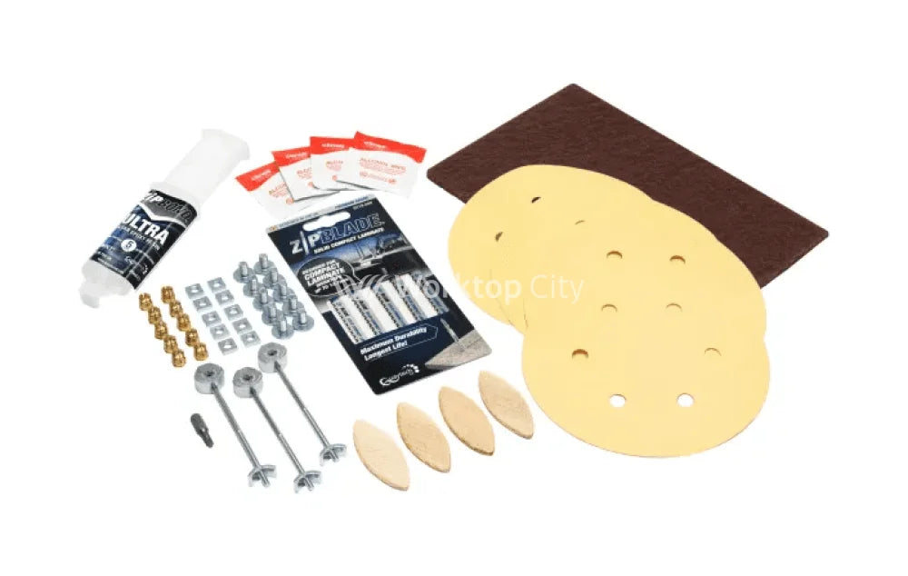 Zipbolt Solid Laminate Installation Kit For Worktops – Worktop City
